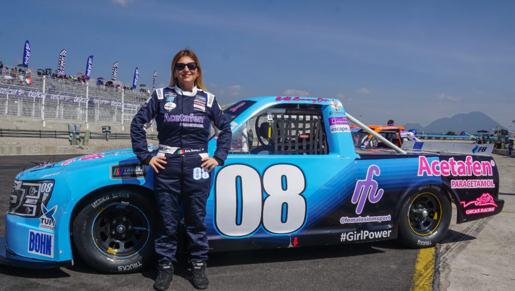 La piloto de automovilismo Betty Ramírez tiene una meta por lograr ...